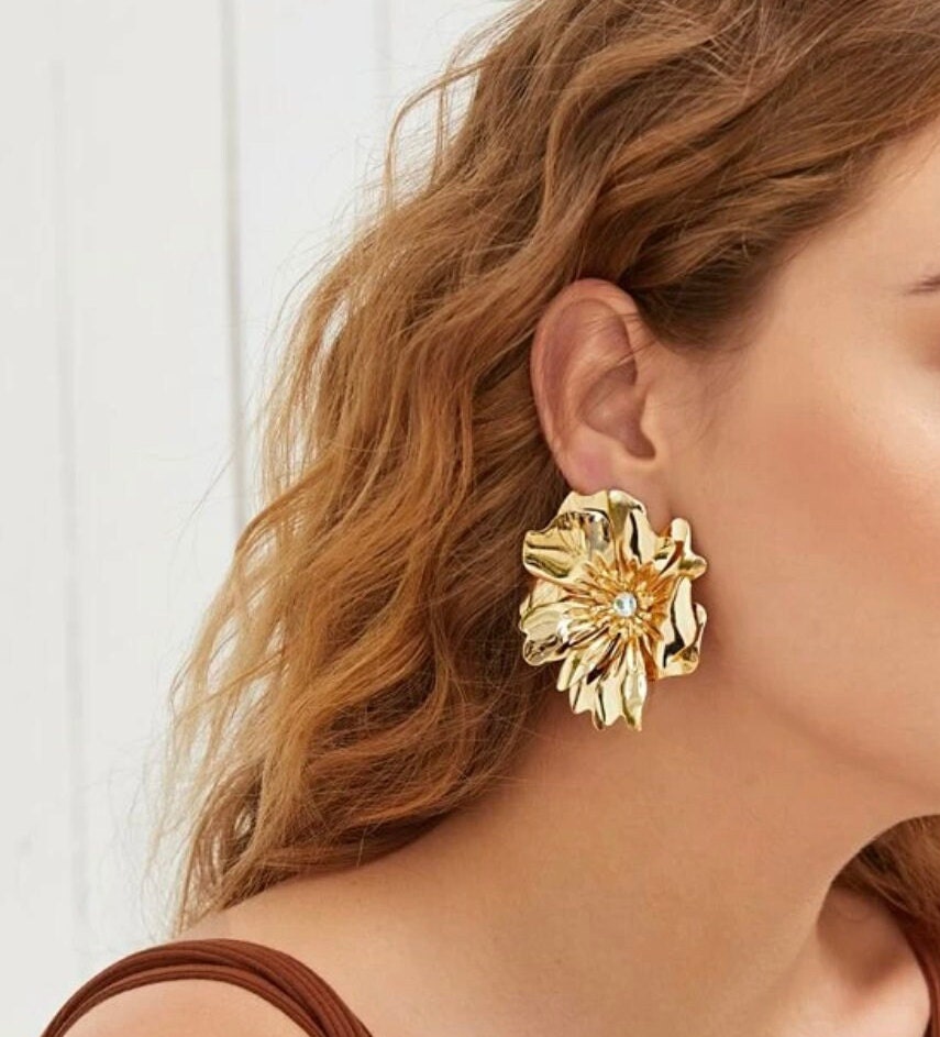 Big Gold Earrings