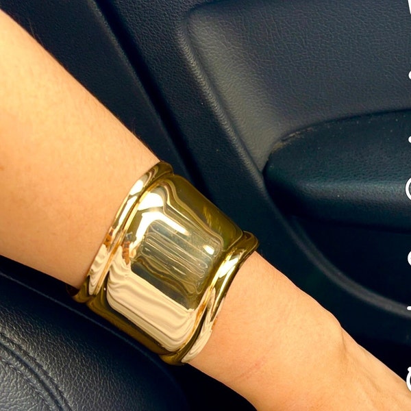 Gold Arm Cuff - Etsy