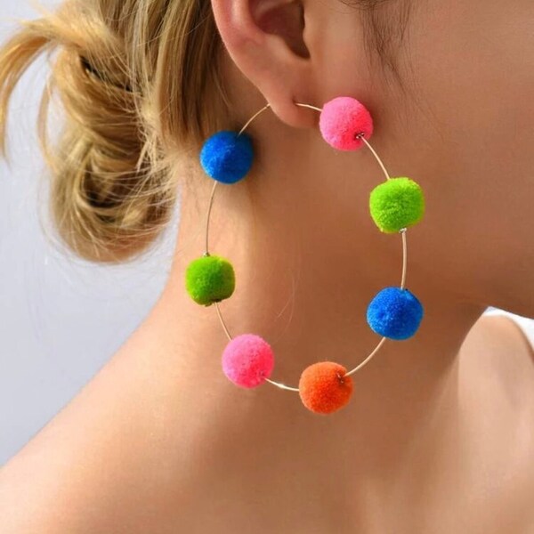 Colorful Earrings - Etsy