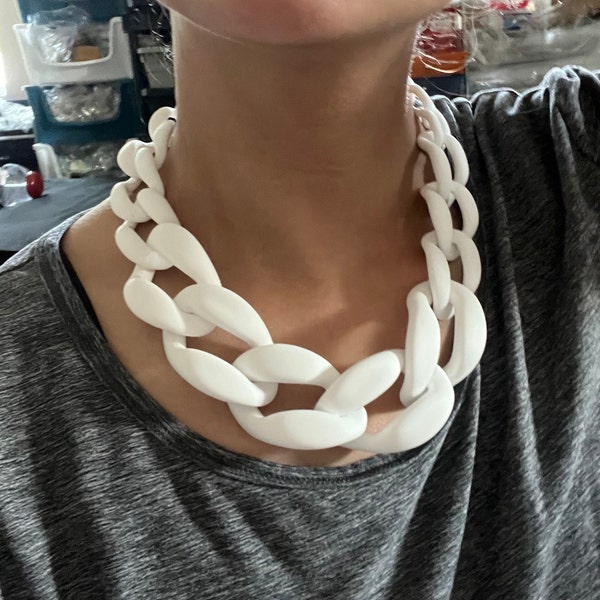 Oversized Necklace - Etsy