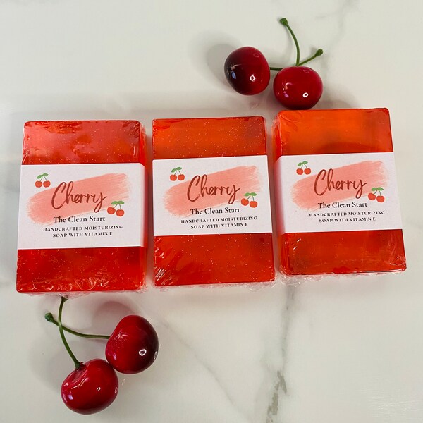 Cherry Soap - Etsy