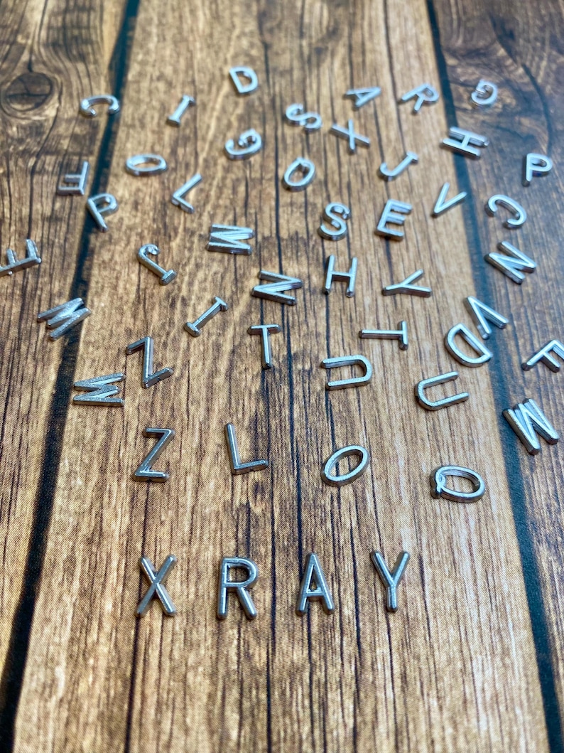 Lead Letters for X-ray Markers! - Etsy