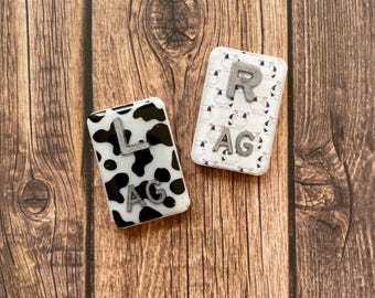 X-ray Markers: Cows, Highland Cow; 2 Initials With Optional Add-on's ...