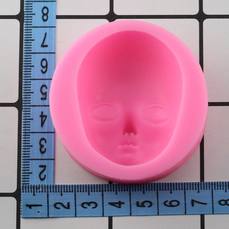 Human Face Mask Shape Silicone Mold Bakeware Mould for Chocolate Cookie ...