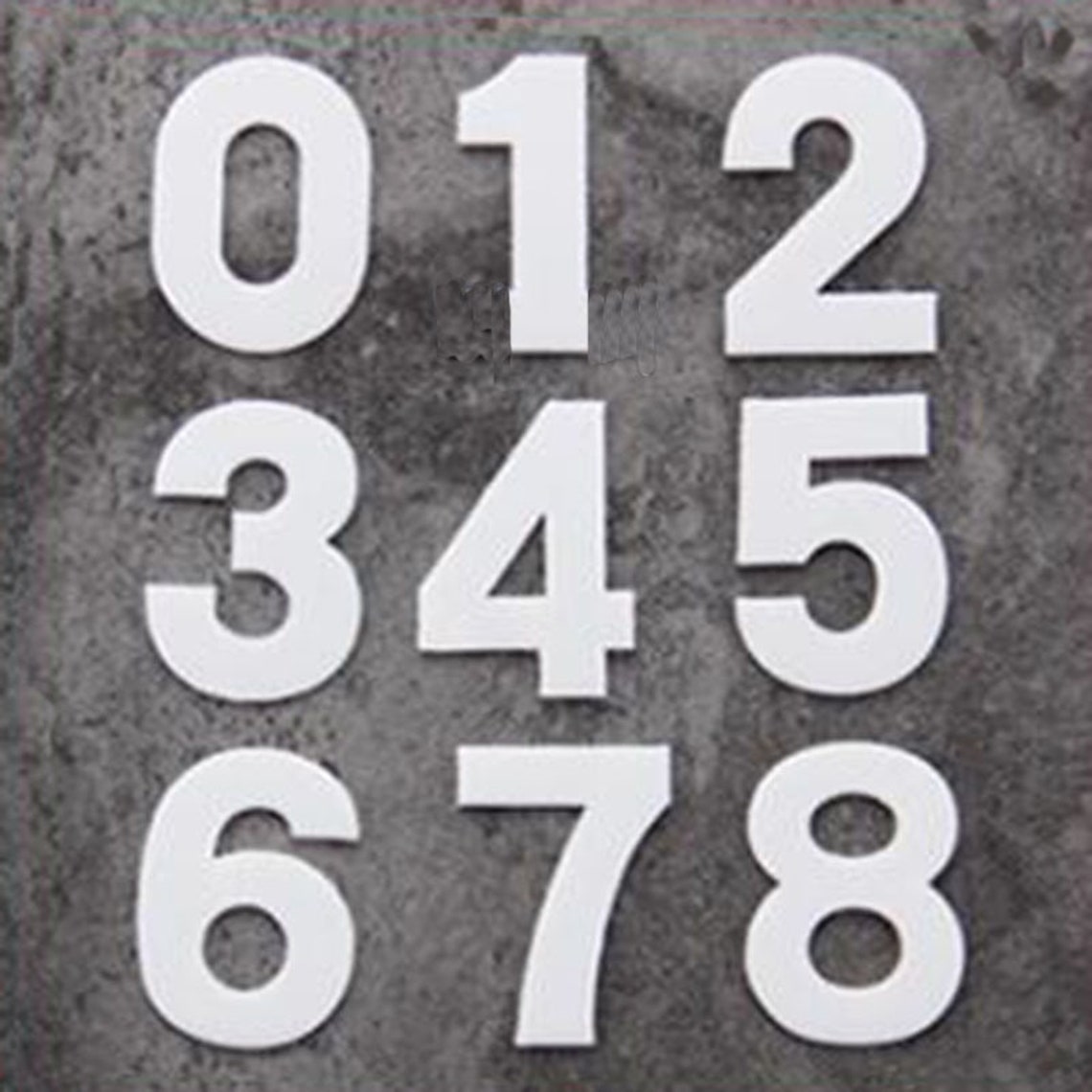 PET 0-8 Numbers Cake Mold Cake Decorating Tools Confeitaria | Etsy