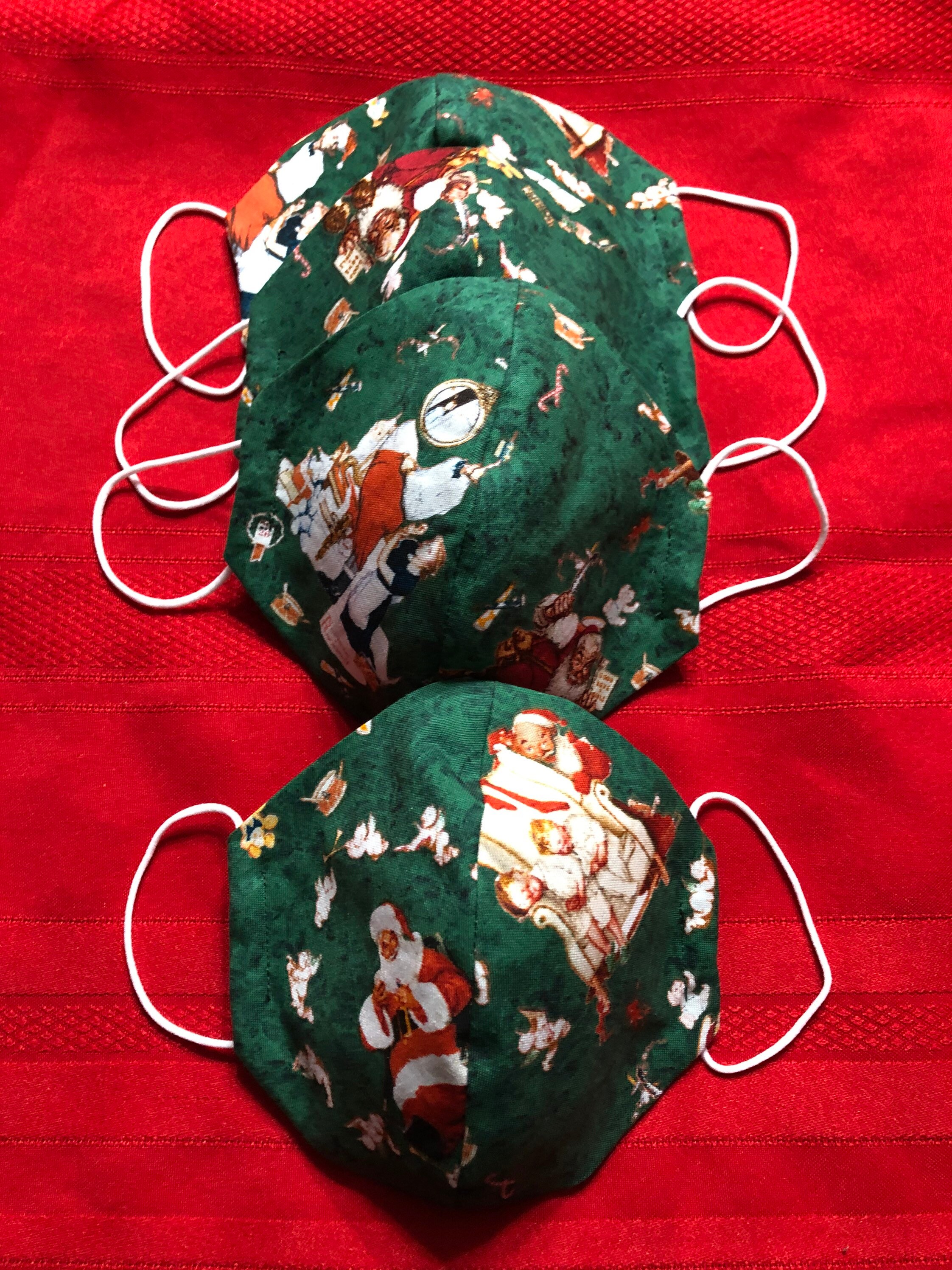 Christmas Themed Adult Face Mask - Etsy Australia