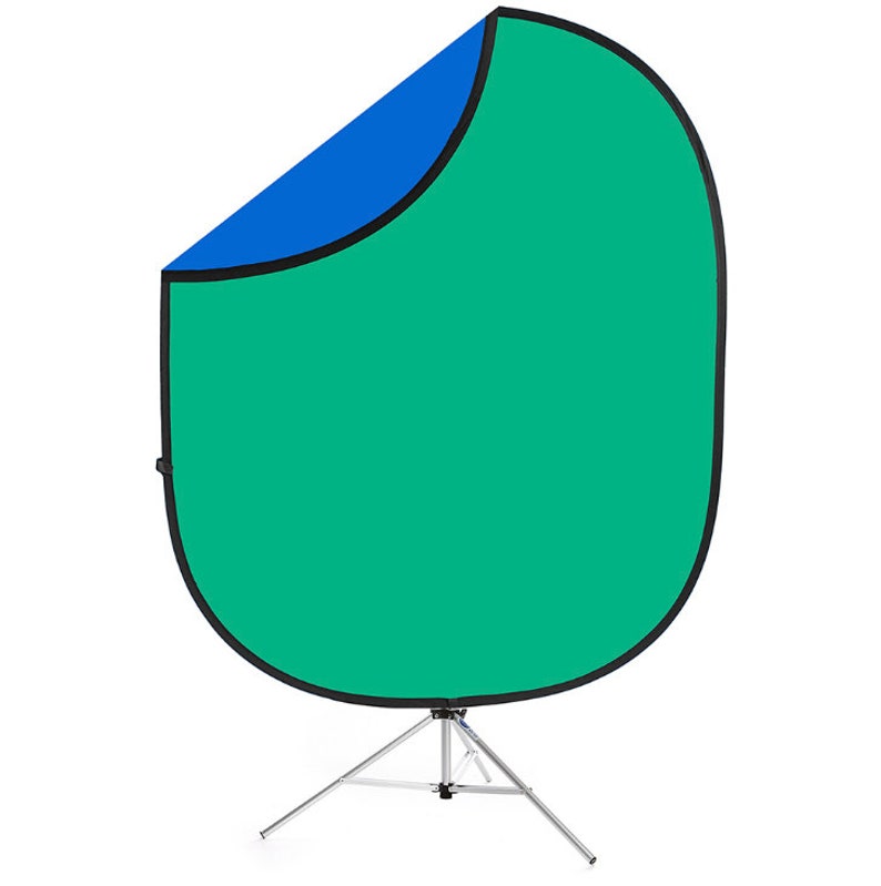 Chroma Green/blue Collapsible Backdrop 6'X7' - Etsy