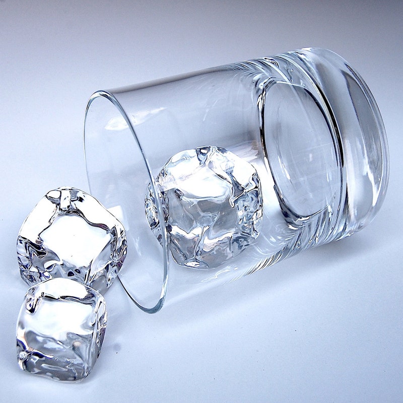 Decorative Glass Cube - Etsy