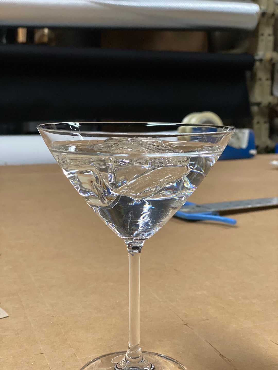TRENGOVE Glass Floating Ice Wedge 1 Piece - Etsy