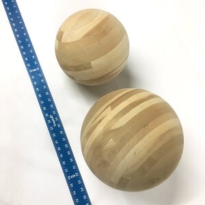 Large Wooden Sphere - High Quality/heavy Duty - Etsy