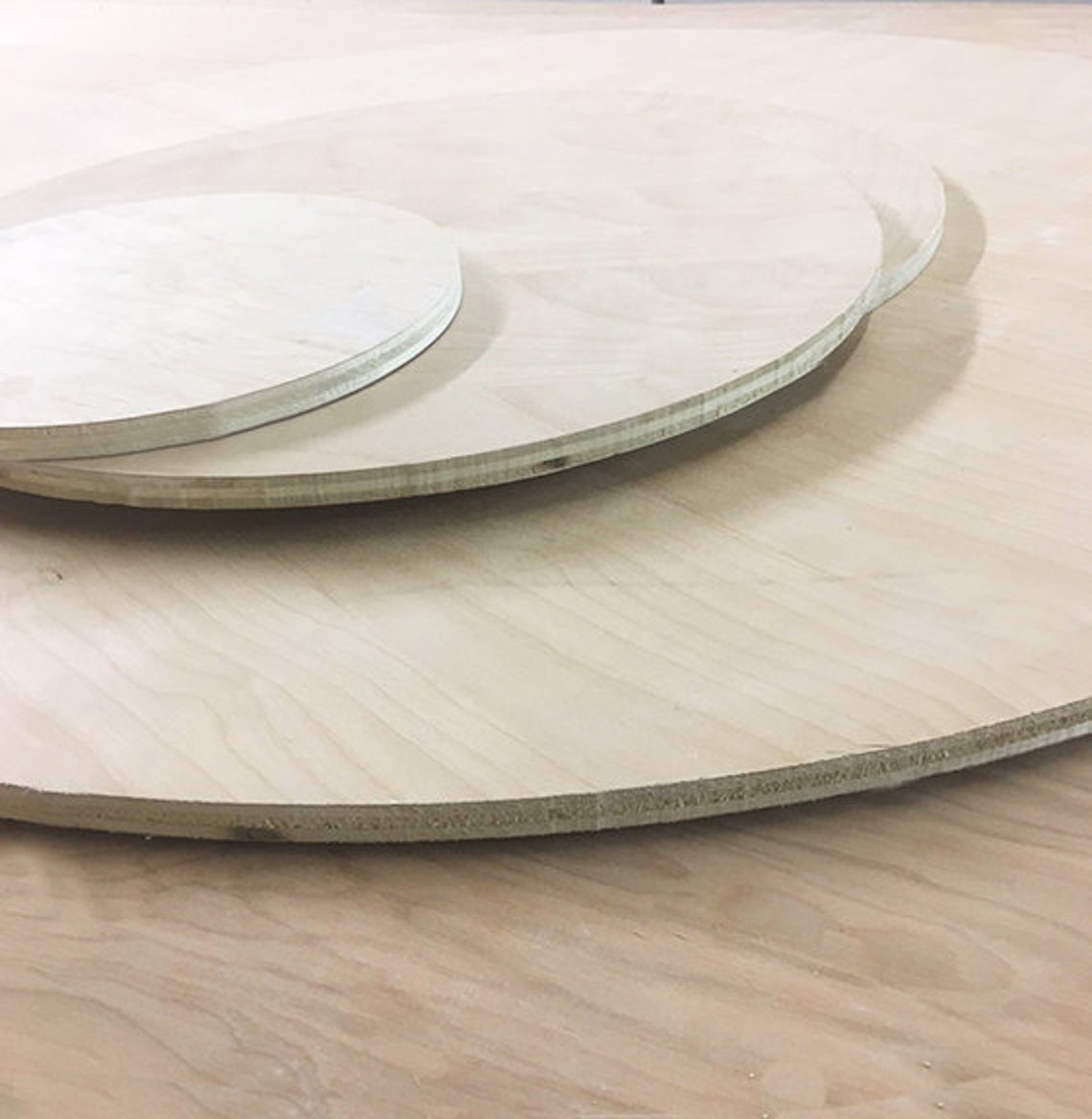 Large Wood Cut Circle 18" - 42" X 1/2" - Etsy