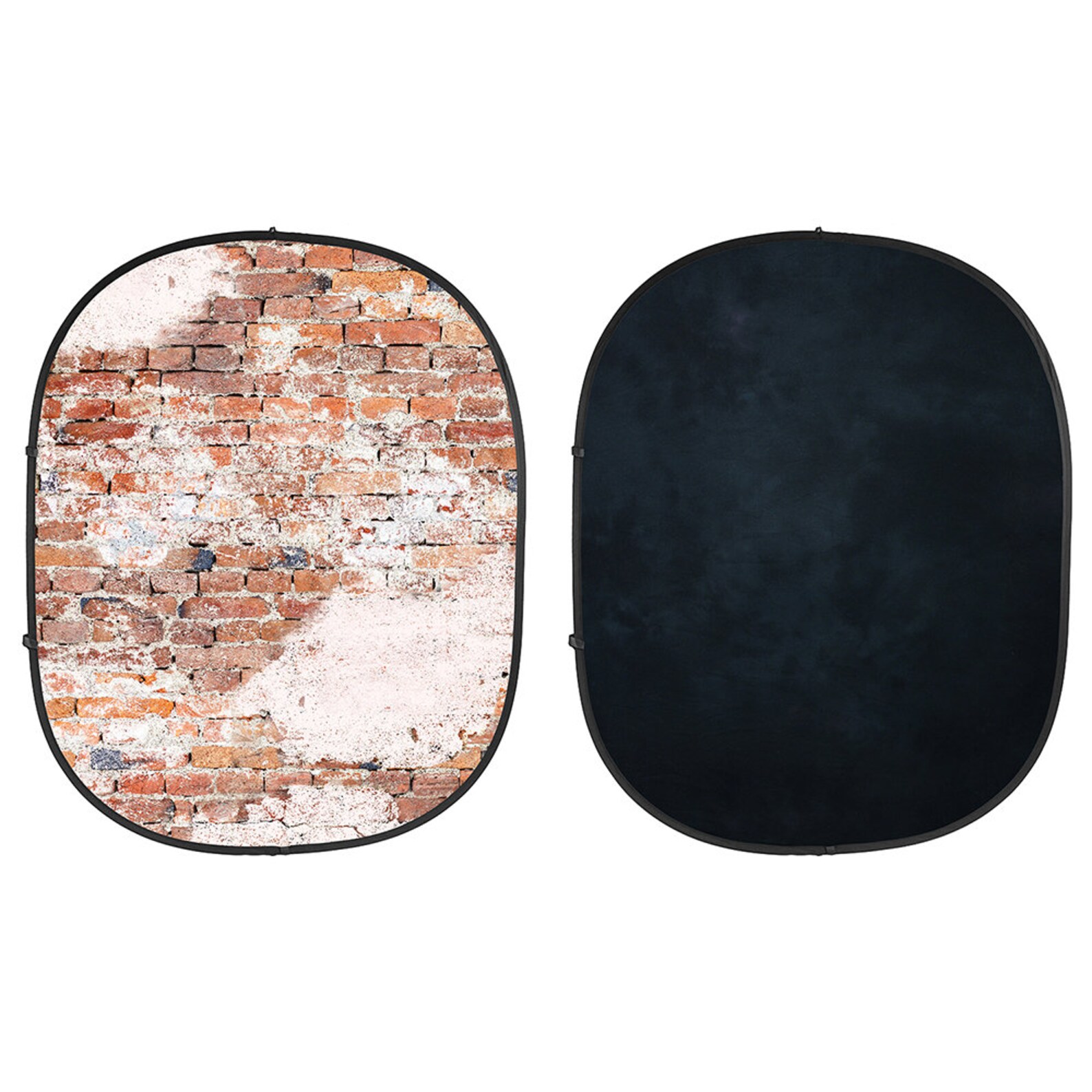 Weathered Brick/black Collapsible Backdrop 5'x7' - Etsy