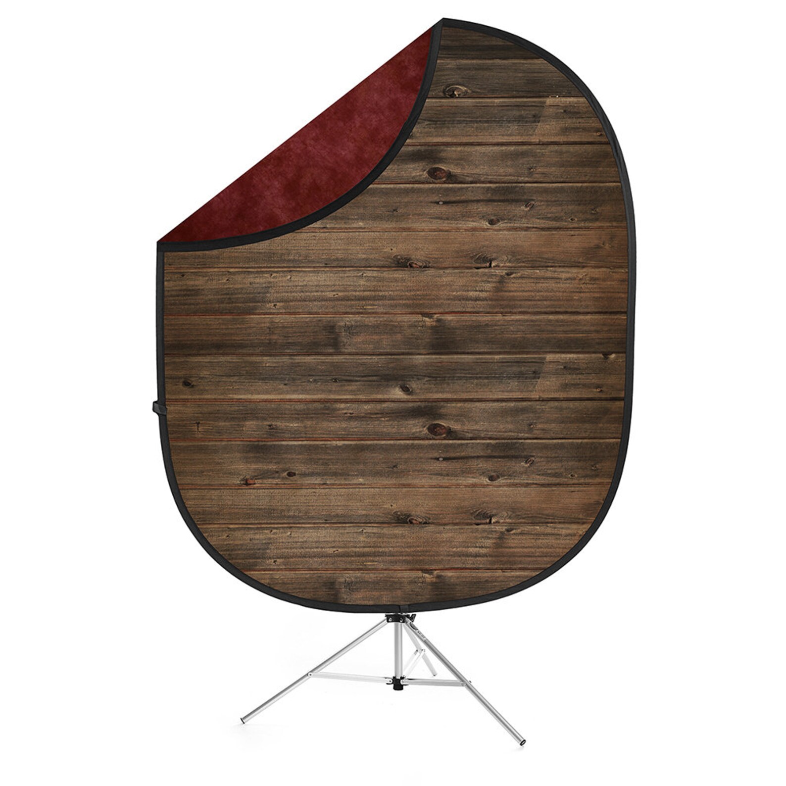 Rustic Planks/red Collapsible Backdrop 5'x7' - Etsy