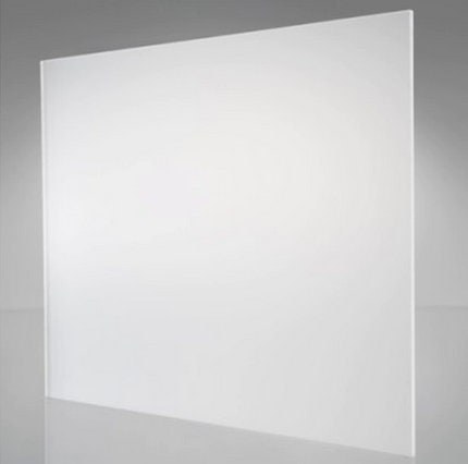 40" X 32" X 1/8" Translucent-white Acrylic, P95 ( 1 Side Matte ) (set ...