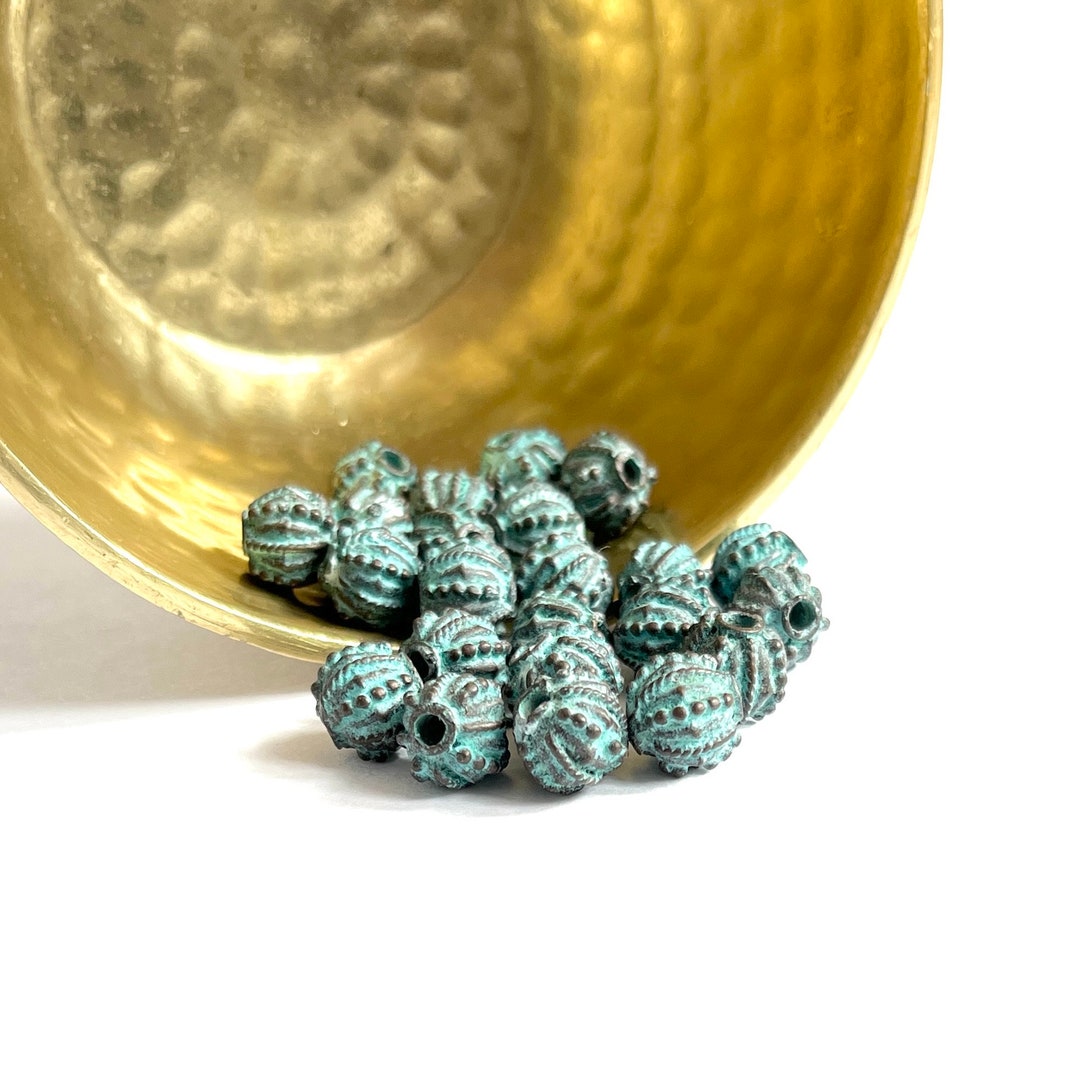 CASTING BEADS | 9.5mm Metal Casting Beads in an Ornate Textured Rope ...