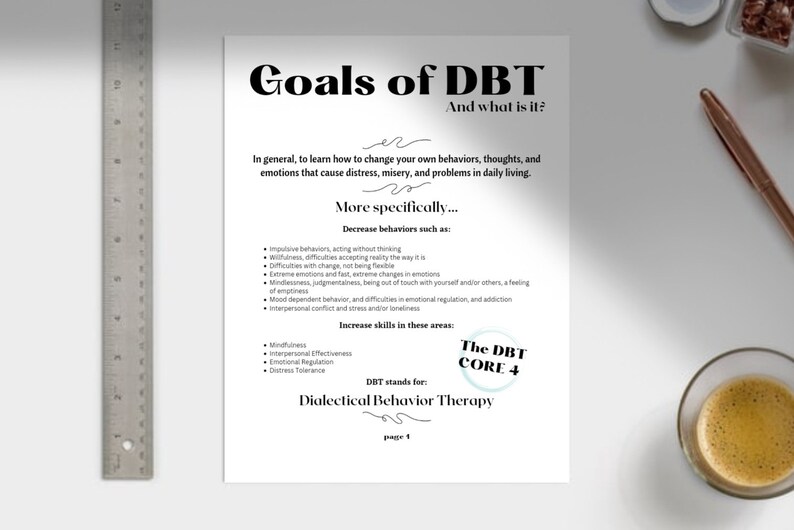 DBT Introduction Handouts - Etsy