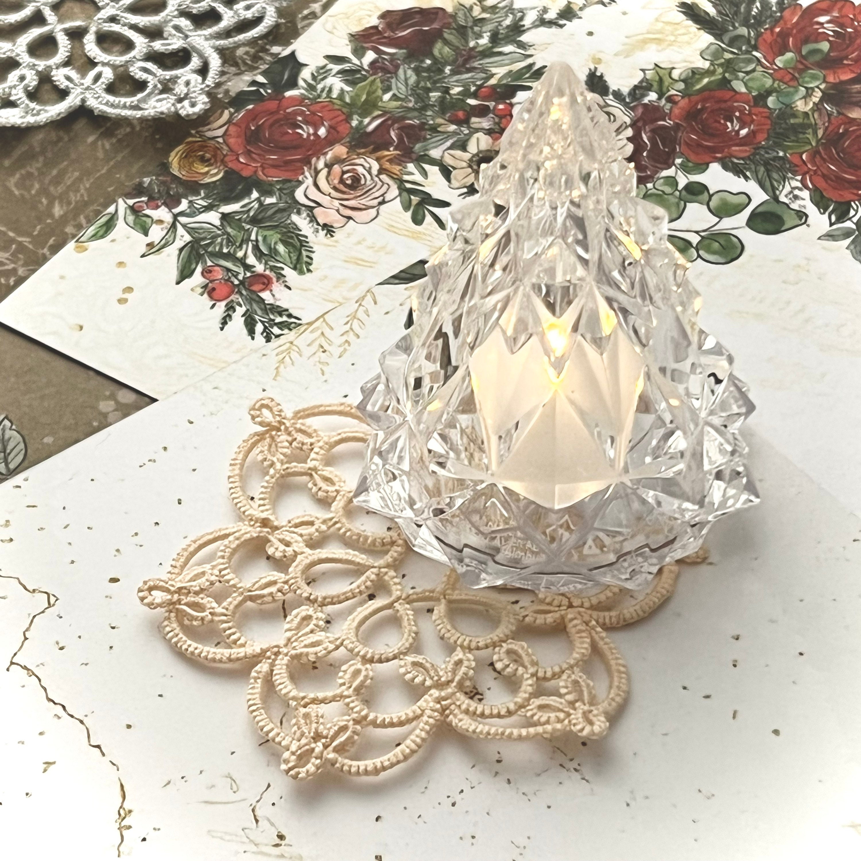 Tatting Shuttle Pattern for Christmas Star V, Step by Step Tutorial PDF ...