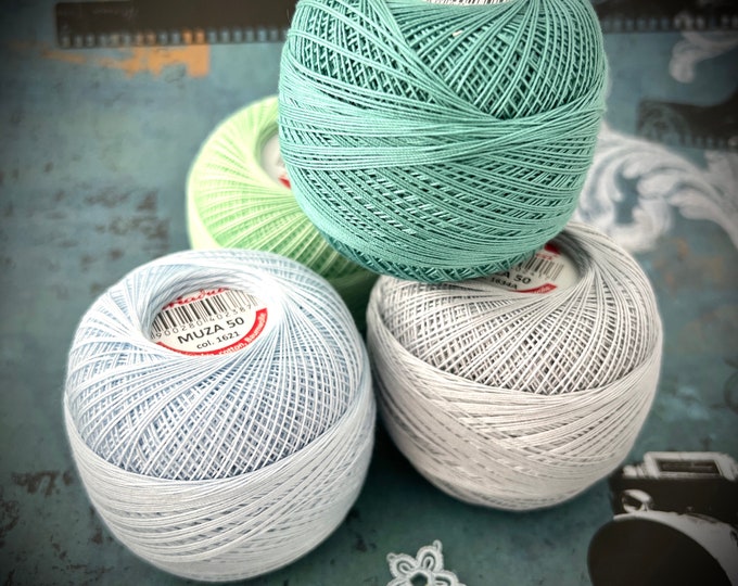 Tatting Thread Altin Basak Polyester, Thin Strong Thread in Pink or ...