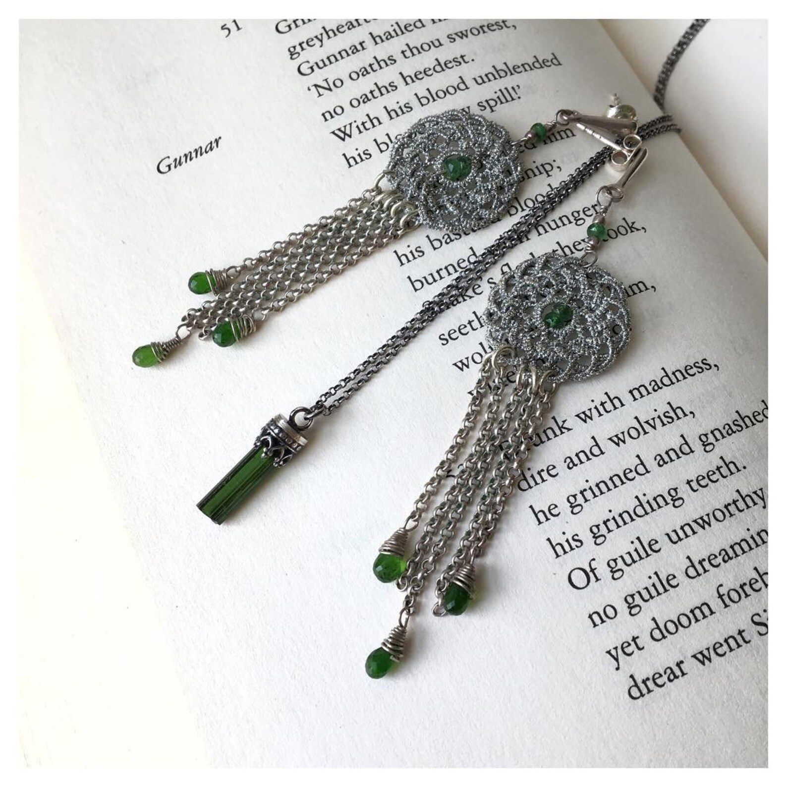 Tatting Lace Set Pattern Tatting Shuttle Tutorial for | Etsy