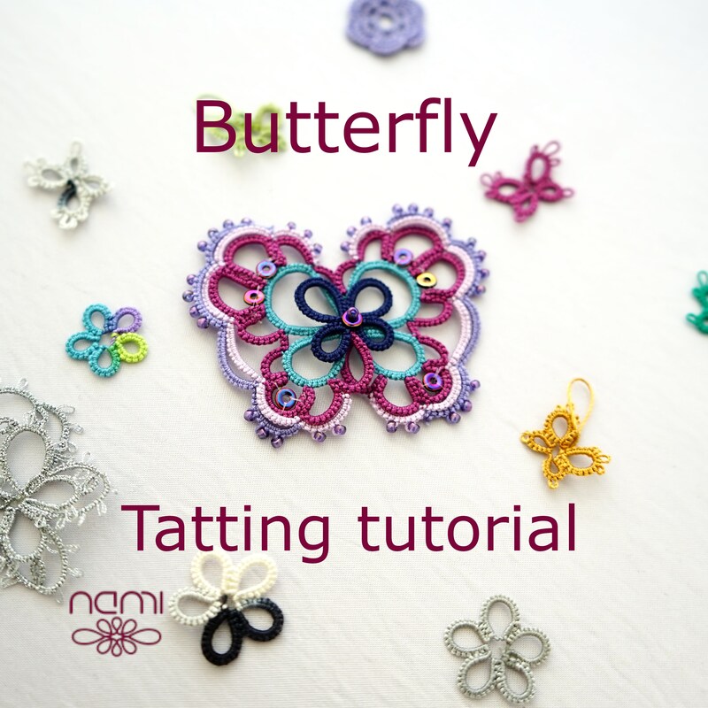 Tatting Butterfly Pattern - Etsy