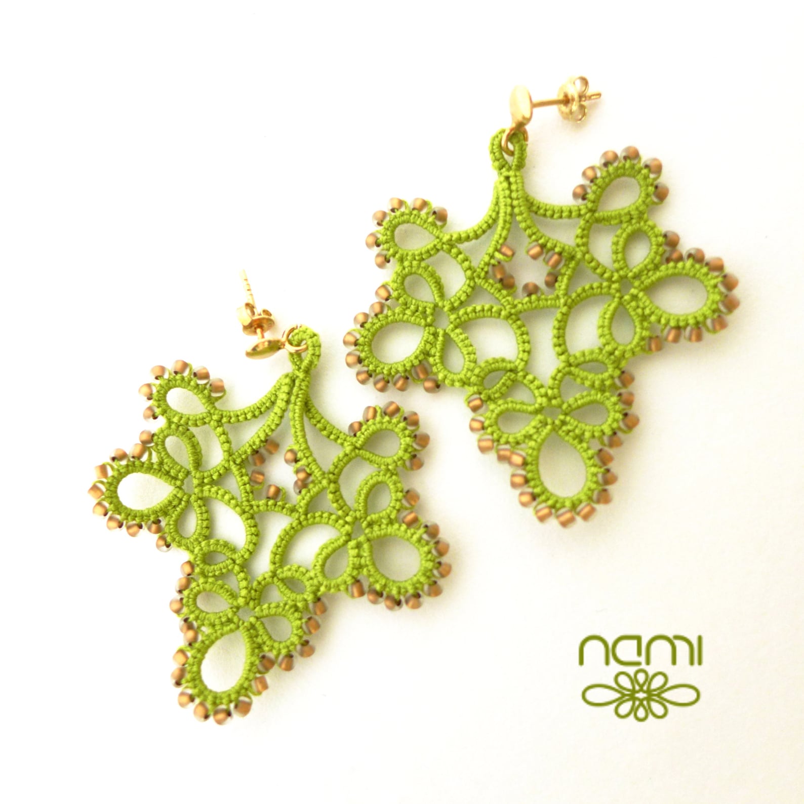 Tutorial For Tatting Shuttle Earrings Tatting Pattern Etsy