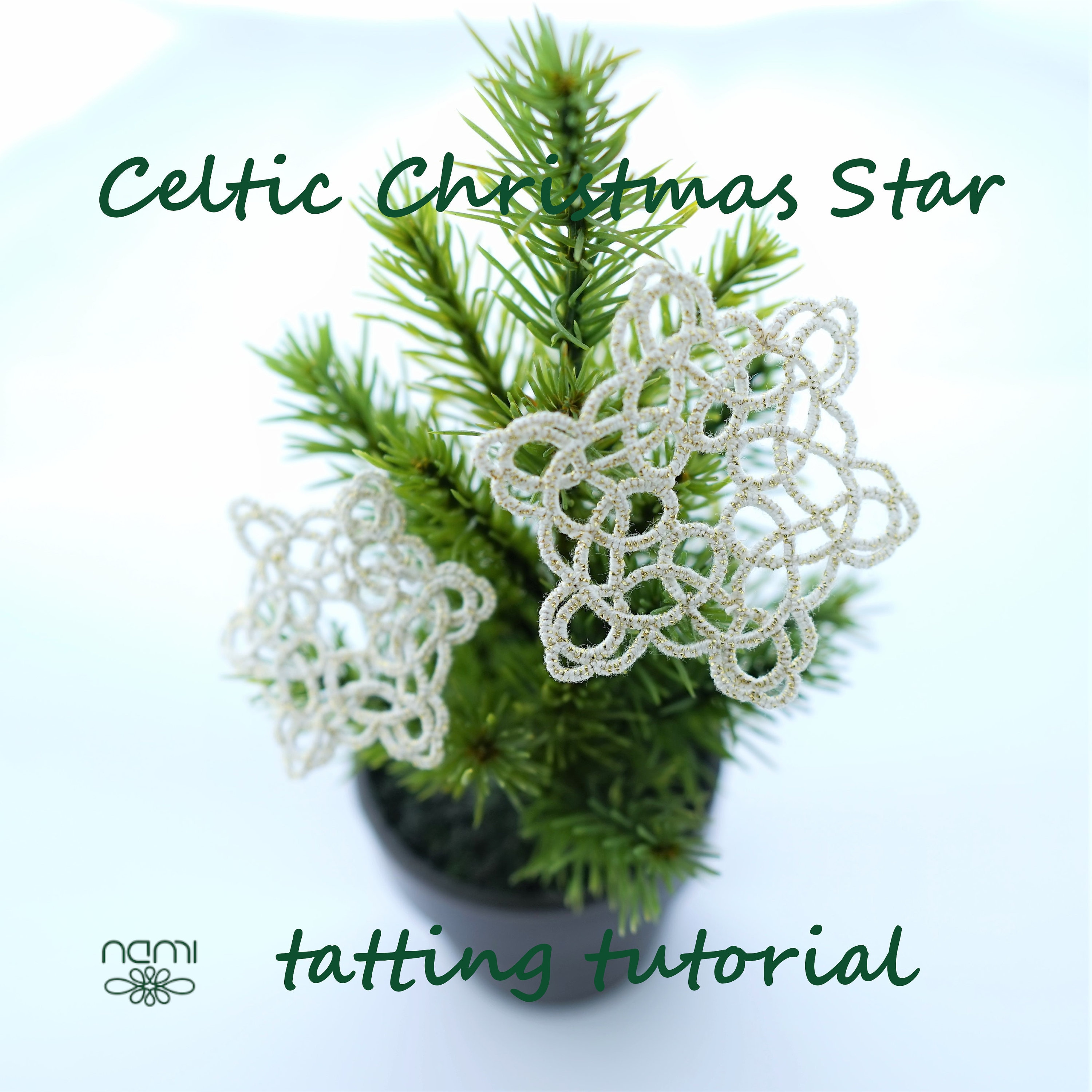 Celtic Christmas Star Tatting Tutorial, Step by Step Pdf Pattern for ...