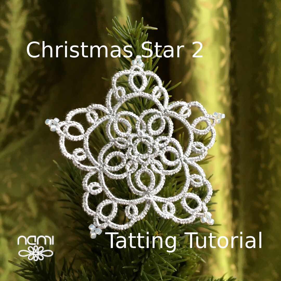 Tutorial, Pattern and Diagram for Tatting Shuttle Christmas Snowflake ...