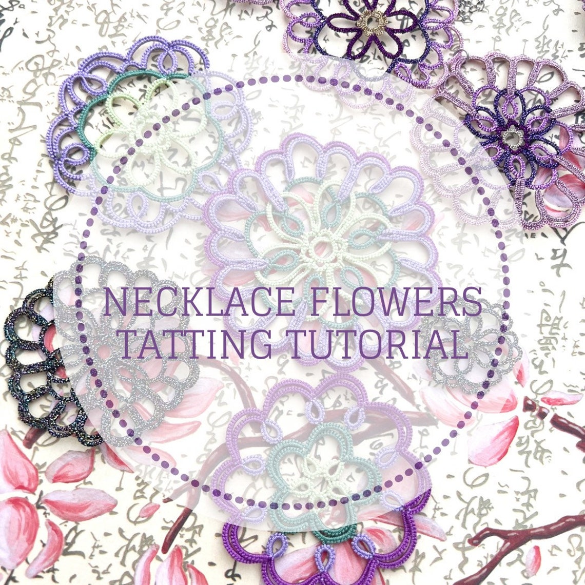 Tutorial, Pattern, Step by Step Instructions for Shuttle Tatting Motif ...