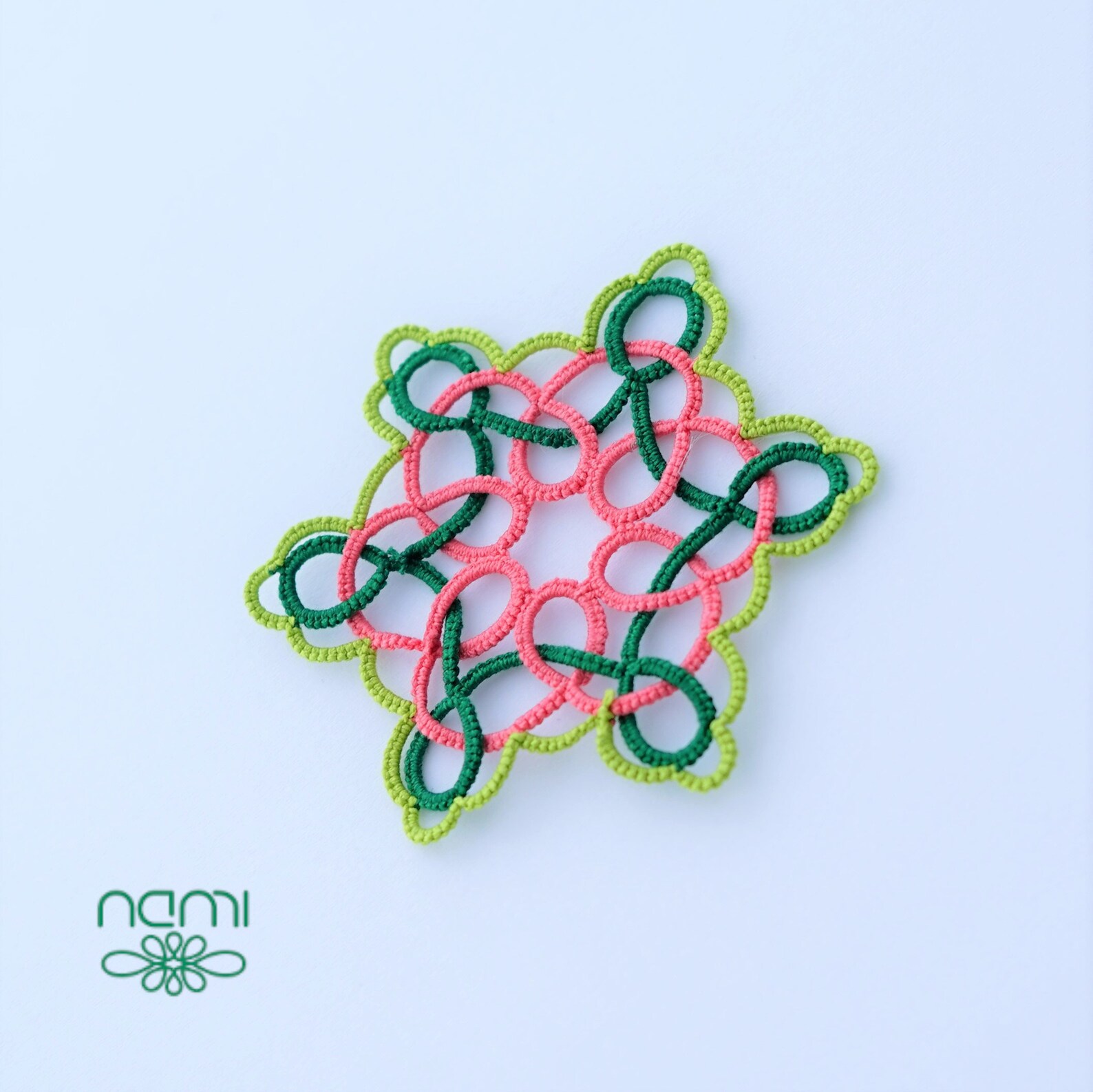 Celtic Christmas Star Tatting Tutorial, Step by Step Pdf Pattern for ...