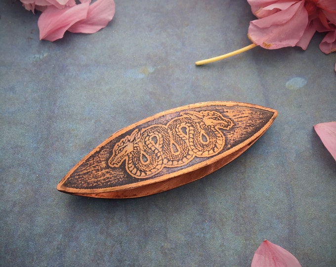 Metal Tatting Shuttle in Vintage Style Made From Copper With Dragon - Etsy