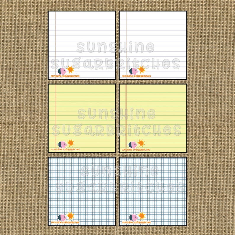 Autumn Fall Lunchbox Notes Vol 1 PRINTABLE Lunch Box Notes | Etsy