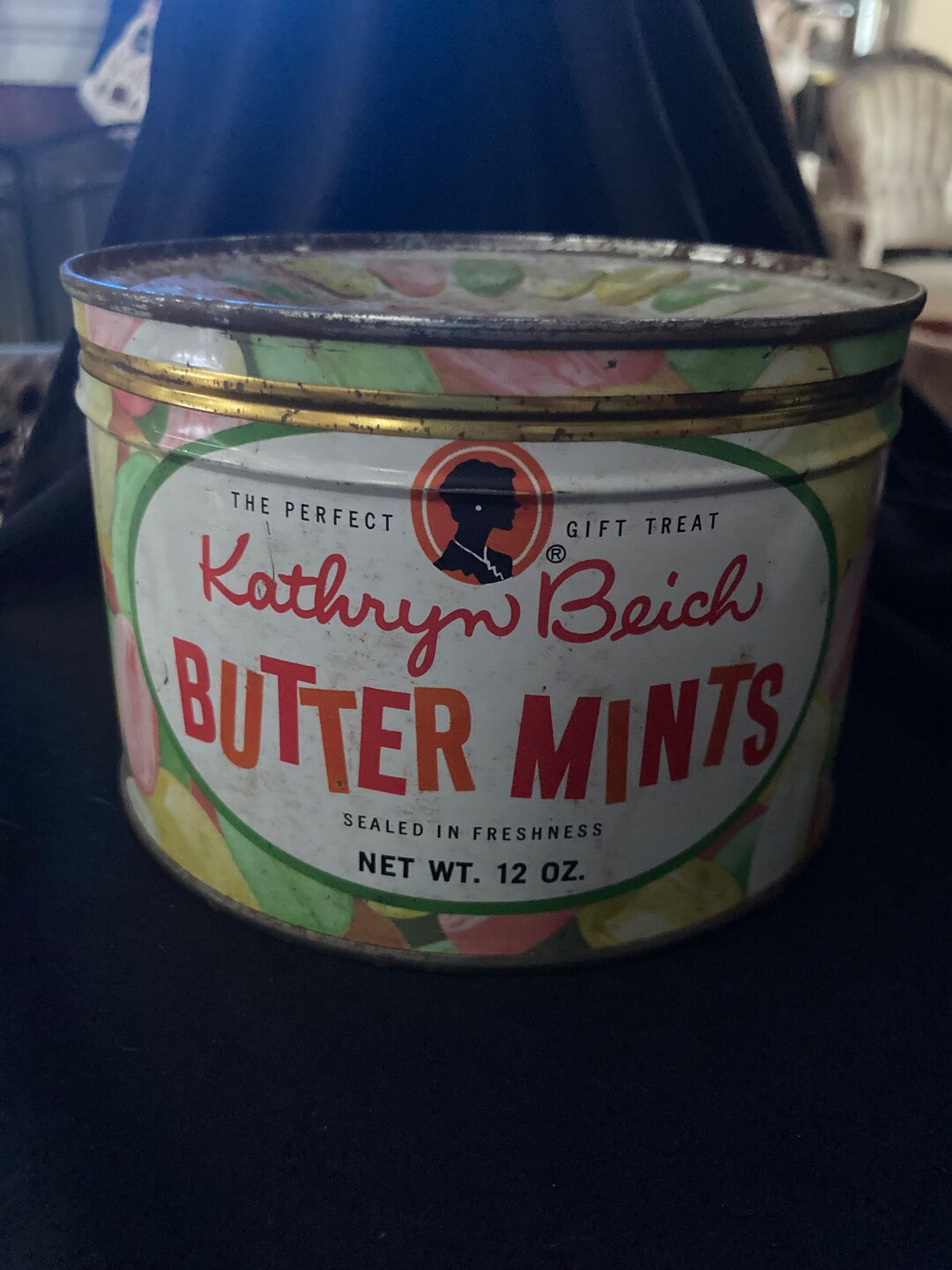 Rare! Vintage Kathryn Beich Butter Mints Tin - Etsy