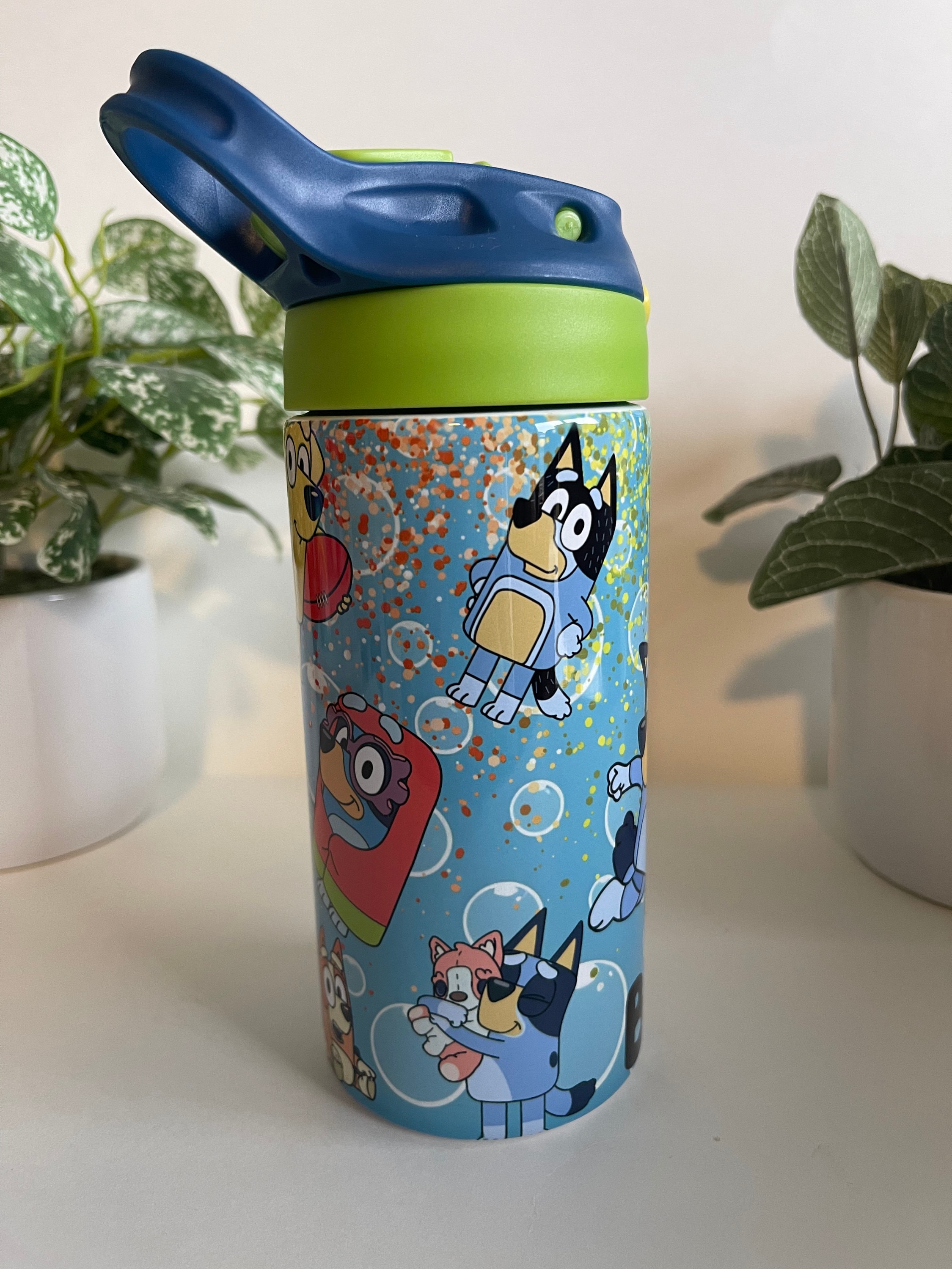 Kids Bluey Sippy Cup // 12 Ounce Aluminum Tumbler - Etsy