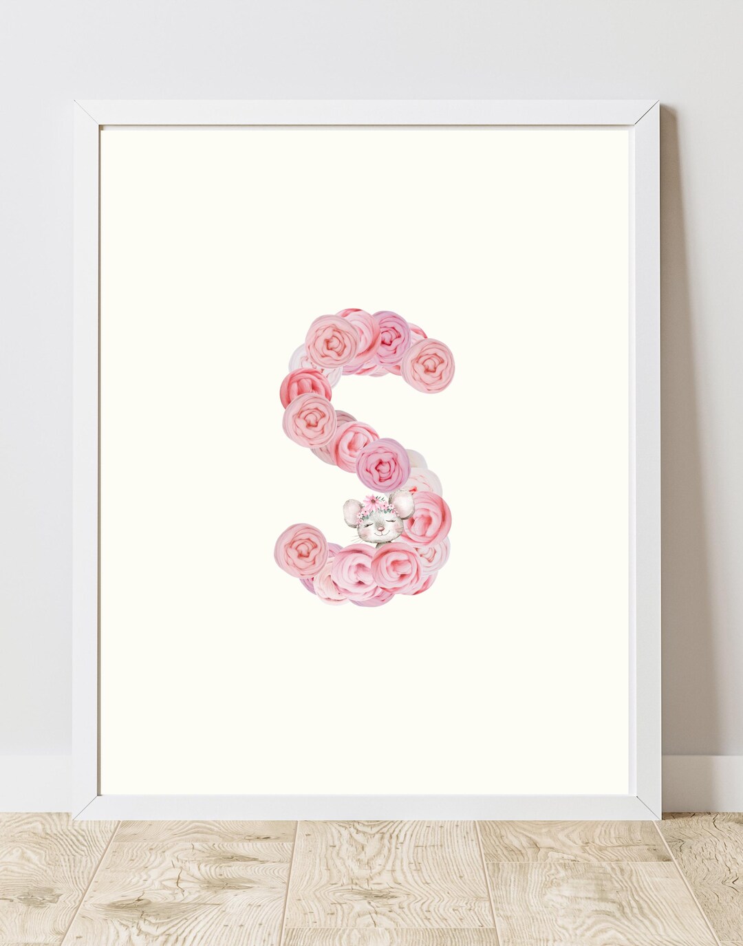 ABC Poster S, Capital Letter S, Letter S Poster, Kids Gift, Kids Room ...