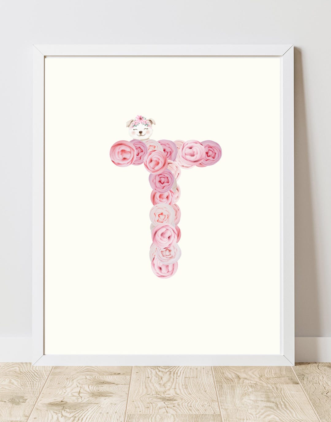 Nursery Decor, Capital Letter T, ABC Poster T, Letter T Poster, Kids ...