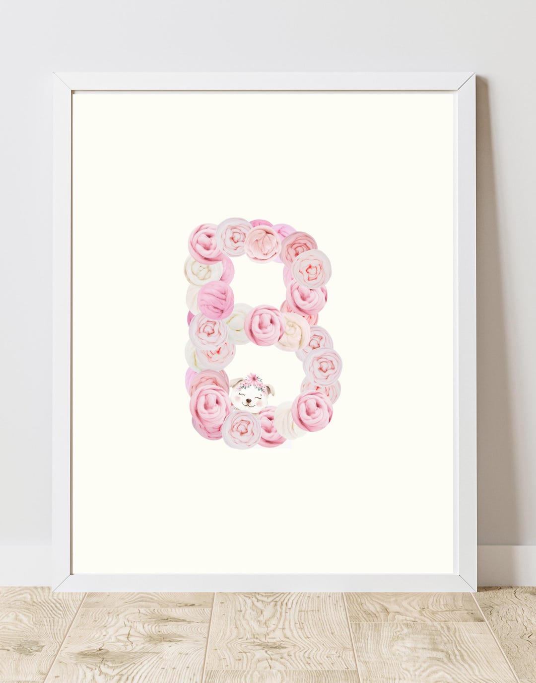 Alphabet Poster B, Letter Poster B, ABC Nursery Decor, Learning Poster ...