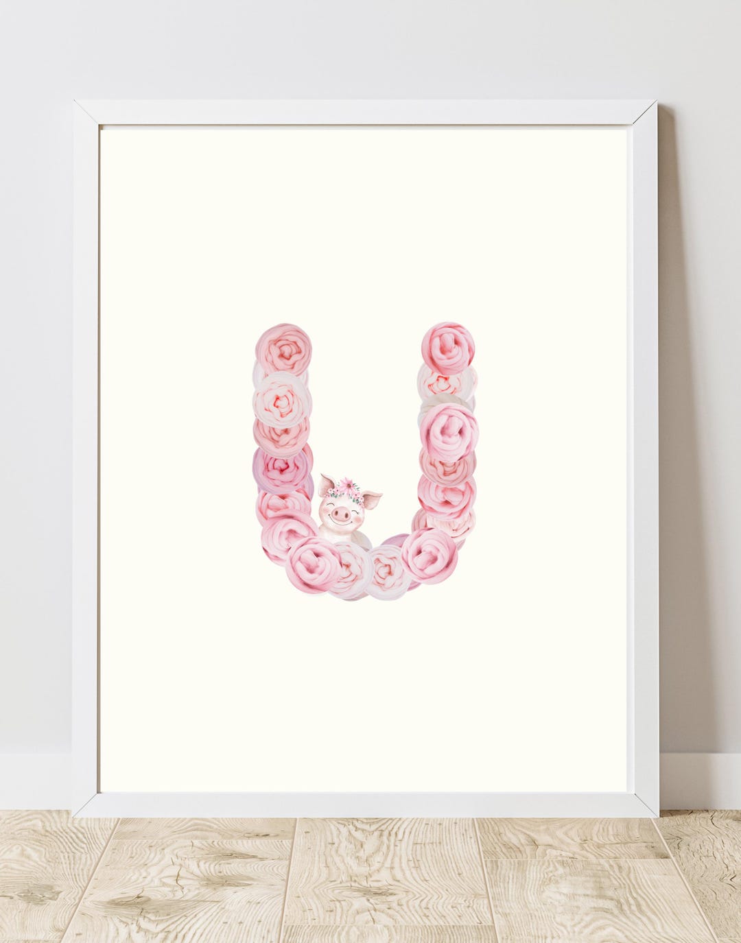 ABC Poster U, Letter U Poster, Kids Room Decor, Capital Letter U, Kids ...