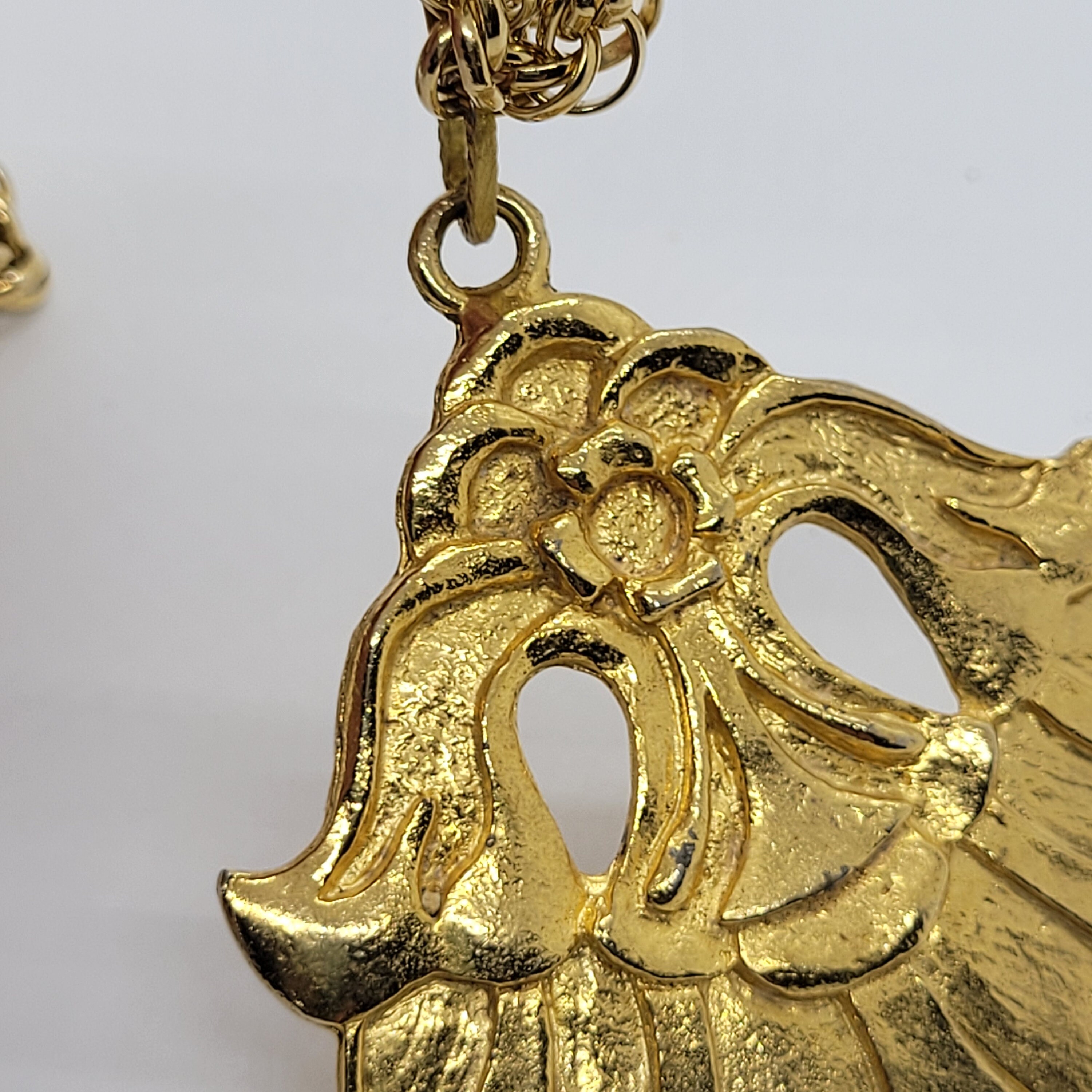 Rare PRE COLUMBIAN Revival La Royale Large Totem Pendant Tribal Mask ...