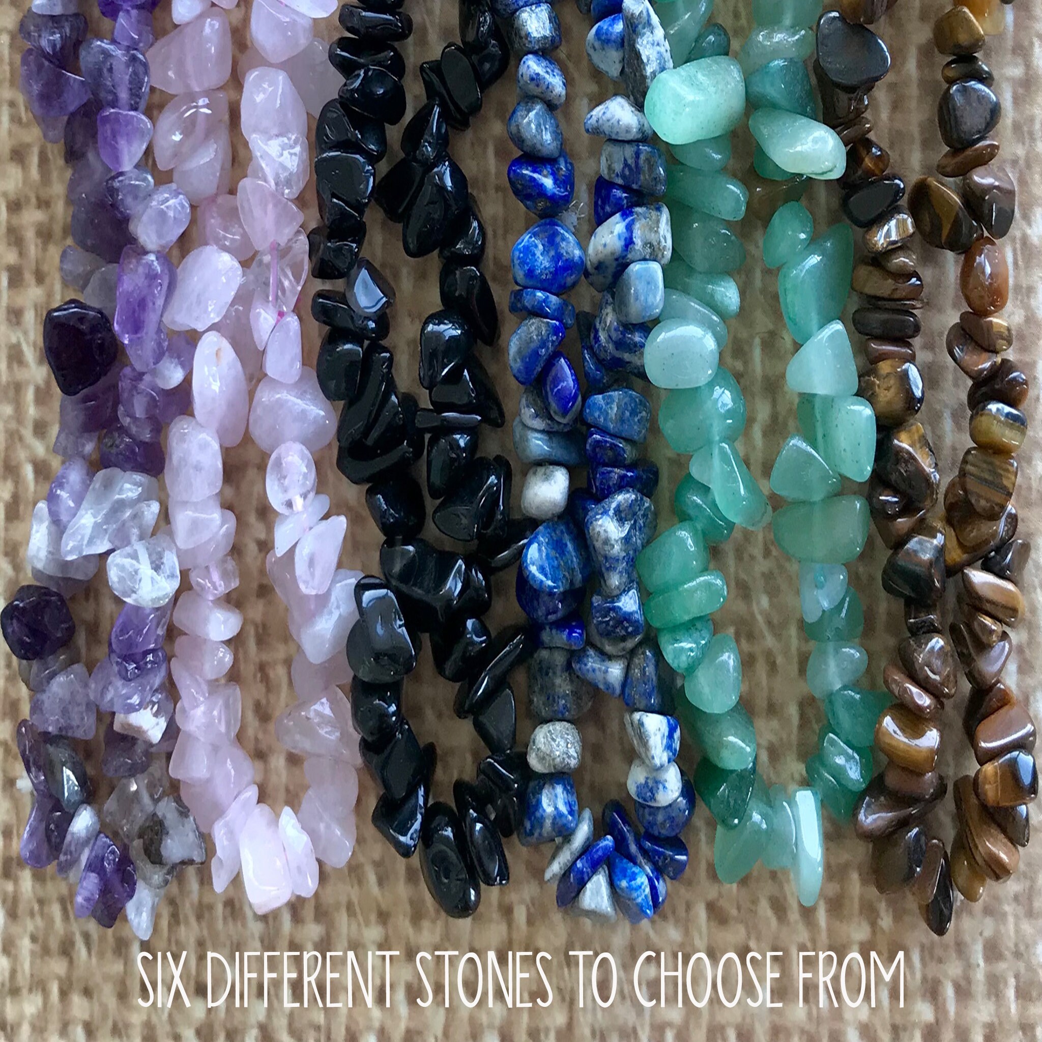 Sisters Make the Perfect Best Friend Gemstone Chip Bracelet Engraved ...
