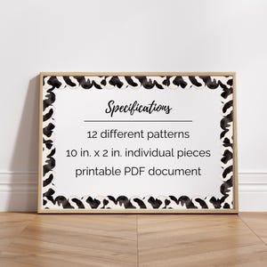 Printable Bulletin Board Borders | Animal Print Safari Classroom Decor ...