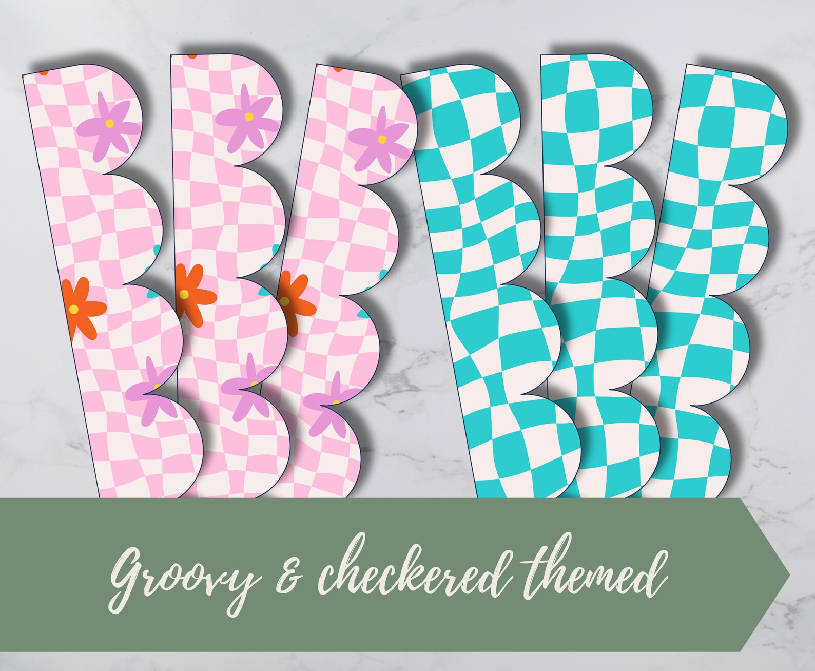Printable Bulletin Board Borders | Groovy 70s Classroom Decor ...