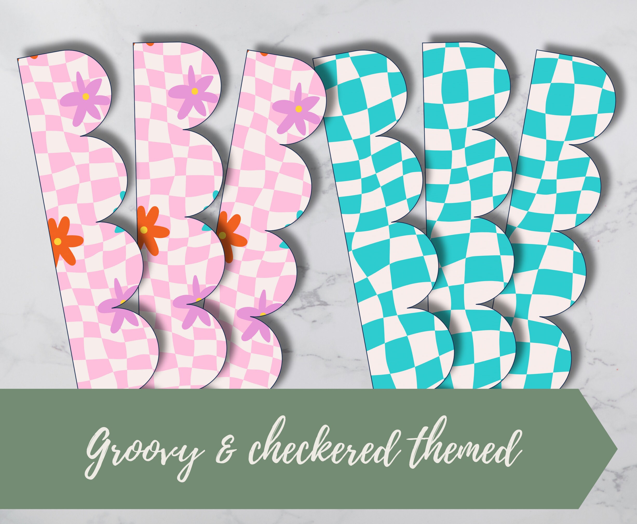 Printable Bulletin Board Borders | Groovy 70s Classroom Decor ...