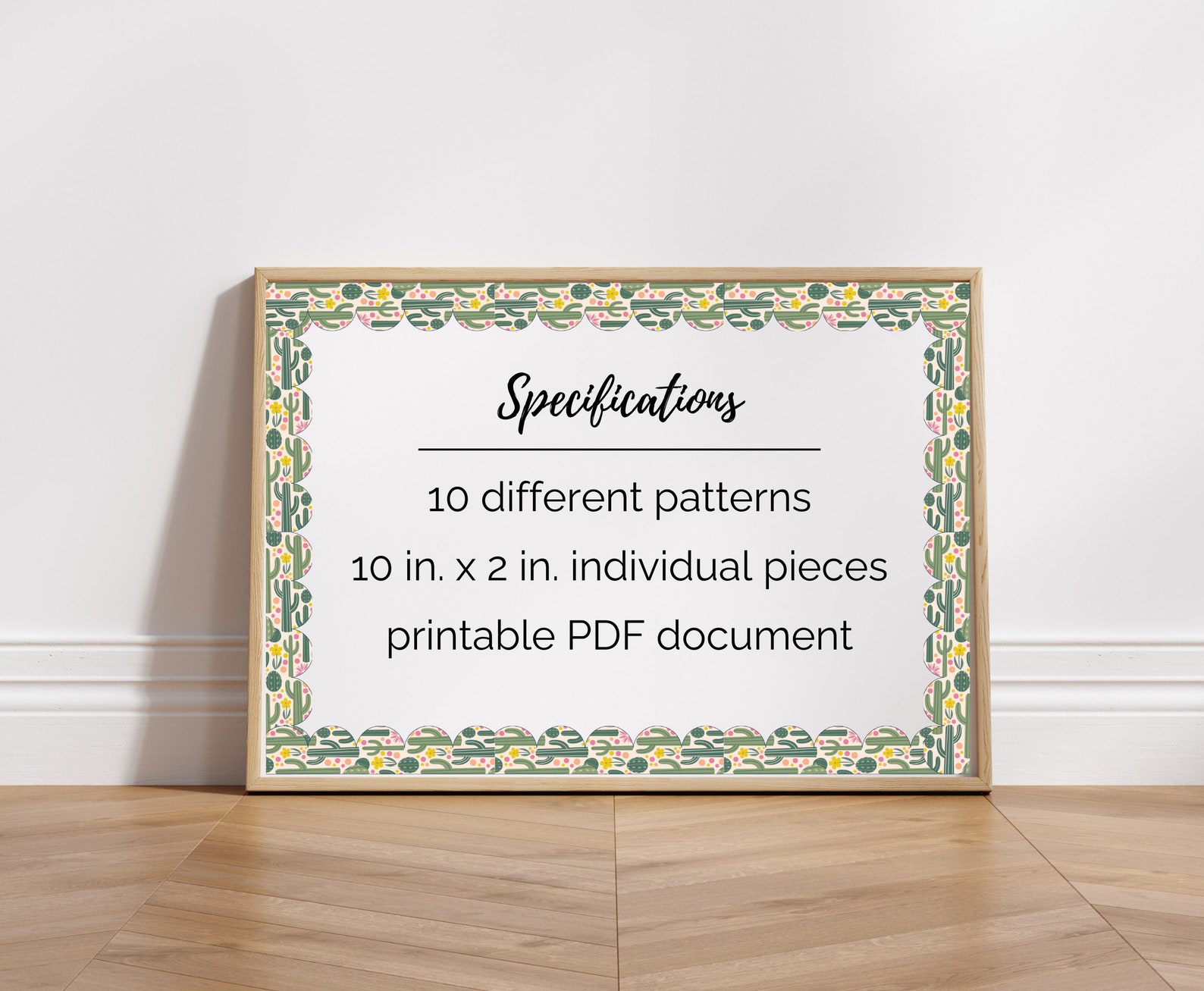 Printable Bulletin Board Borders | Western Cowgirl Classroom Decor ...