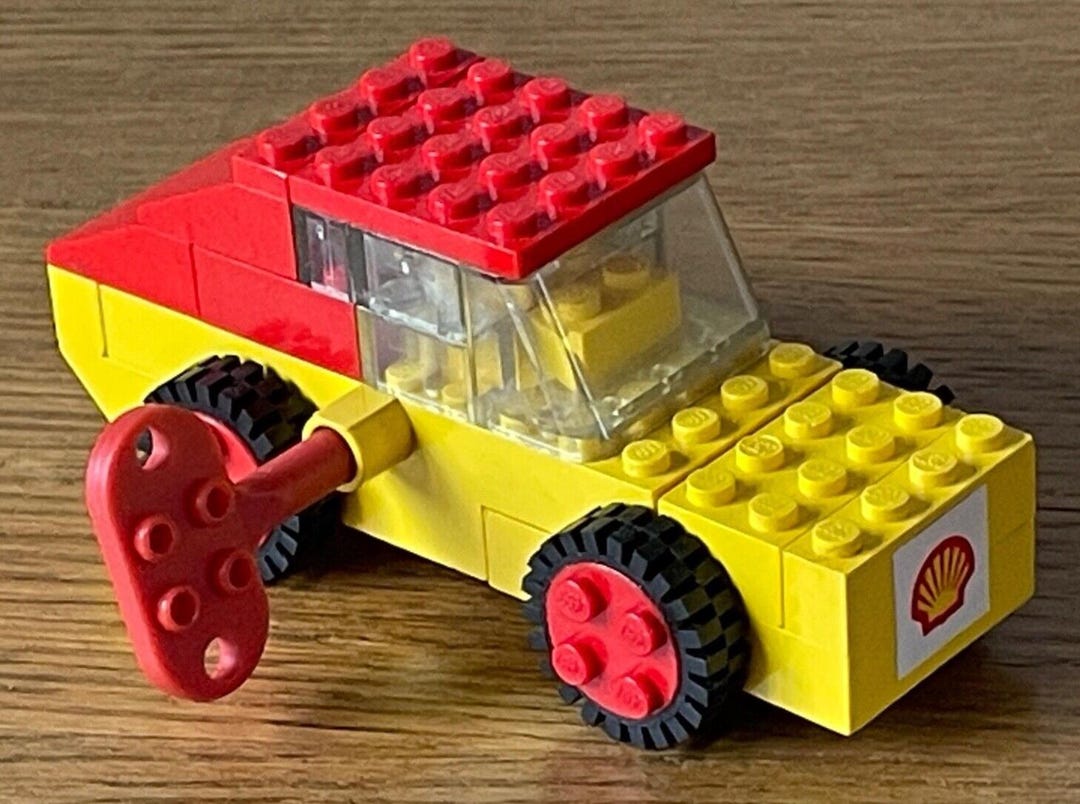 1981 Vintage Lego Wind-up Motor BASIC SET 895 Extras - Etsy