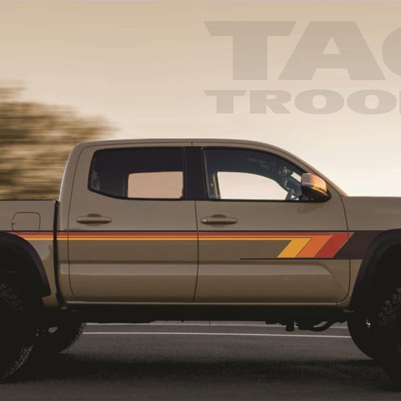 Toyota Retro Stripes - Etsy