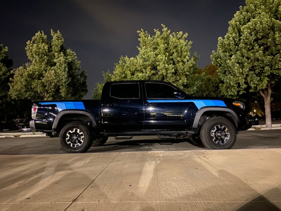 Kit Toyota Tacoma TRD Back to the Future Blue Gradient Retro - Etsy