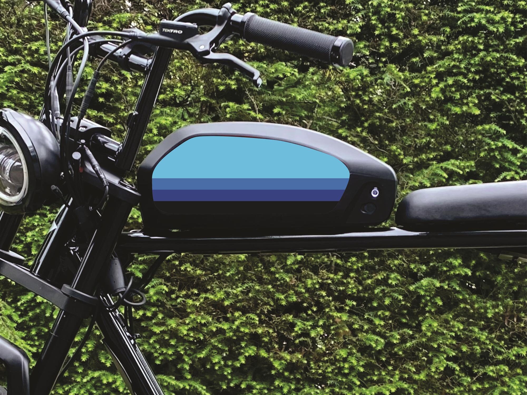 Decal Kit for Super73 S2 R and RX Battery Pack Icy II by Hyperslow ...