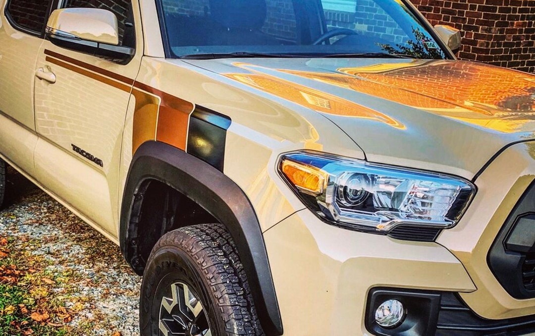 Front - Toyota Tacoma TRD Back to the Future Quicksand Army Retro ...