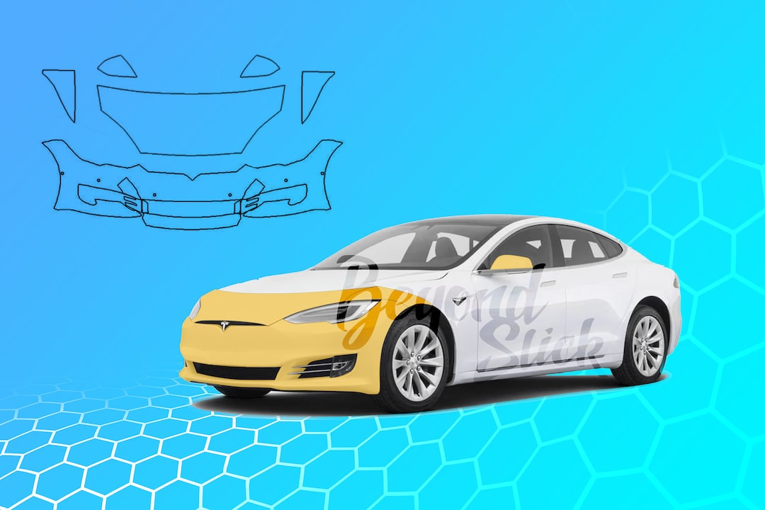 Tesla Model S 2017-2020 Precut PRO Series Paint Protection Film Clear ...
