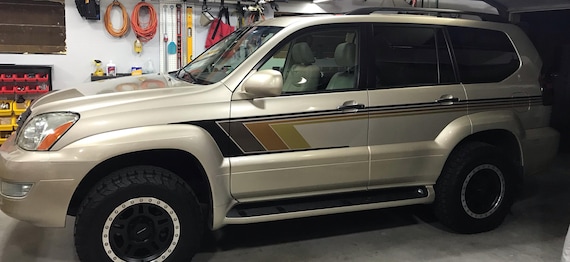 Kit Lexus GX GX470 Taco Troopers Retro Vintage Stripe Kit | Etsy